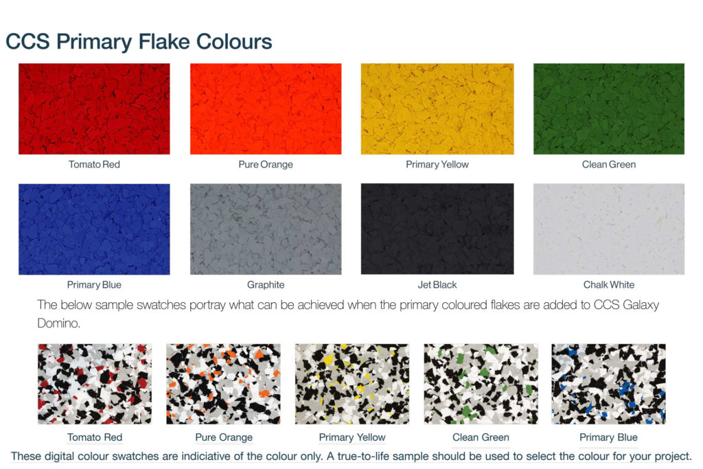 The benefits of choosing a Galaxy Flake Floor | Concrete Colour Systems